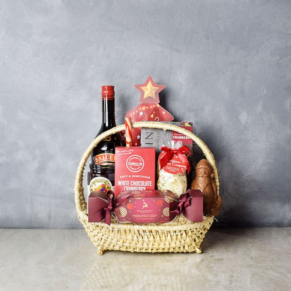 Divine Christmas Liquor Set from Canada Baskets - Liquor Gift Set ...