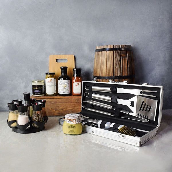Zesty Barbeque Grill Gift Set - Canada Baskets - Canada Delivery.